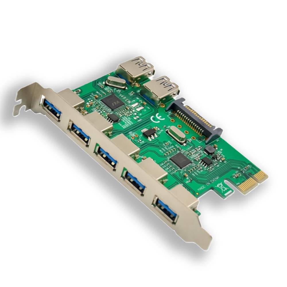 PCI-e USB 3.2 Gen 1 5+2 Ports Host Card - FORCOM Technology Co., Ltd.