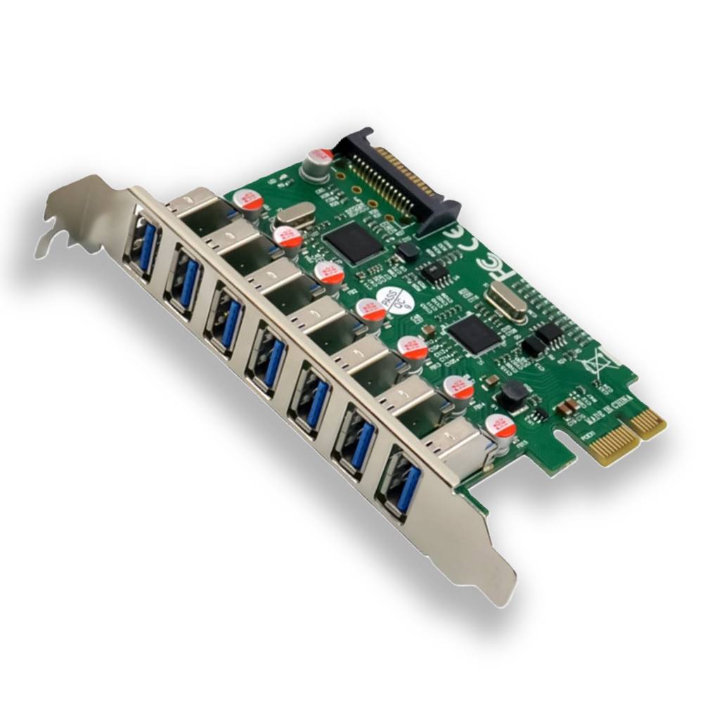 PCI-e USB 3.2 Gen 1 7-Ports Host Card - FORCOM Technology Co., Ltd.