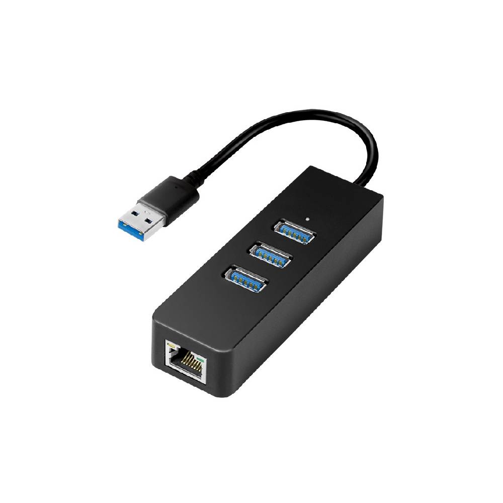 USB 3.0 Hub 3-Port with GIGA Ethernet LAN - FORCOM Technology Co., Ltd.
