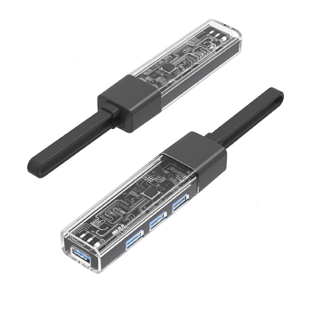 USB A/ Type C to 4port Transparent Hub - FORCOM Technology Co., Ltd.