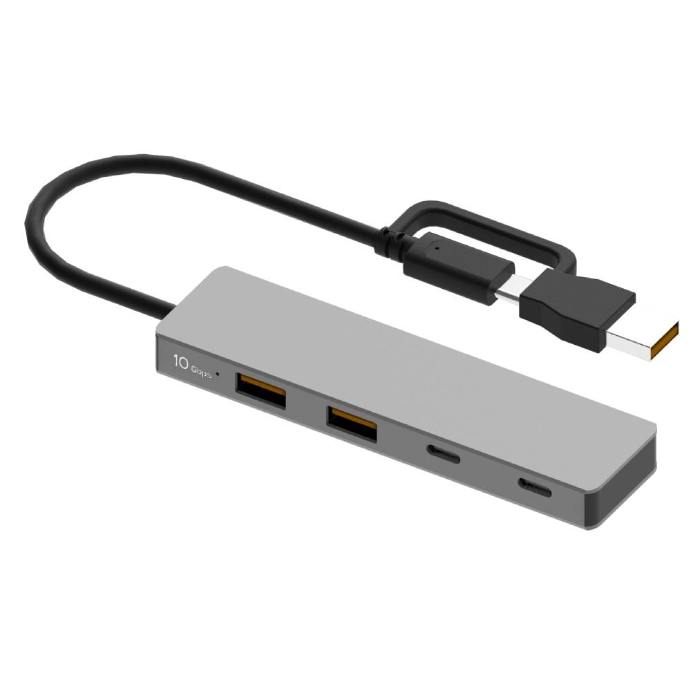Type C Gen2 to 4 port 10Gbps HUB w/ USB A cape - FORCOM Technology Co ...