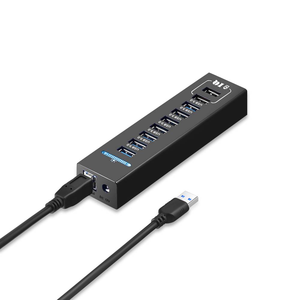 USB3.0 7-port HUB/ 2-port charger Stick - FORCOM Technology Co., Ltd.