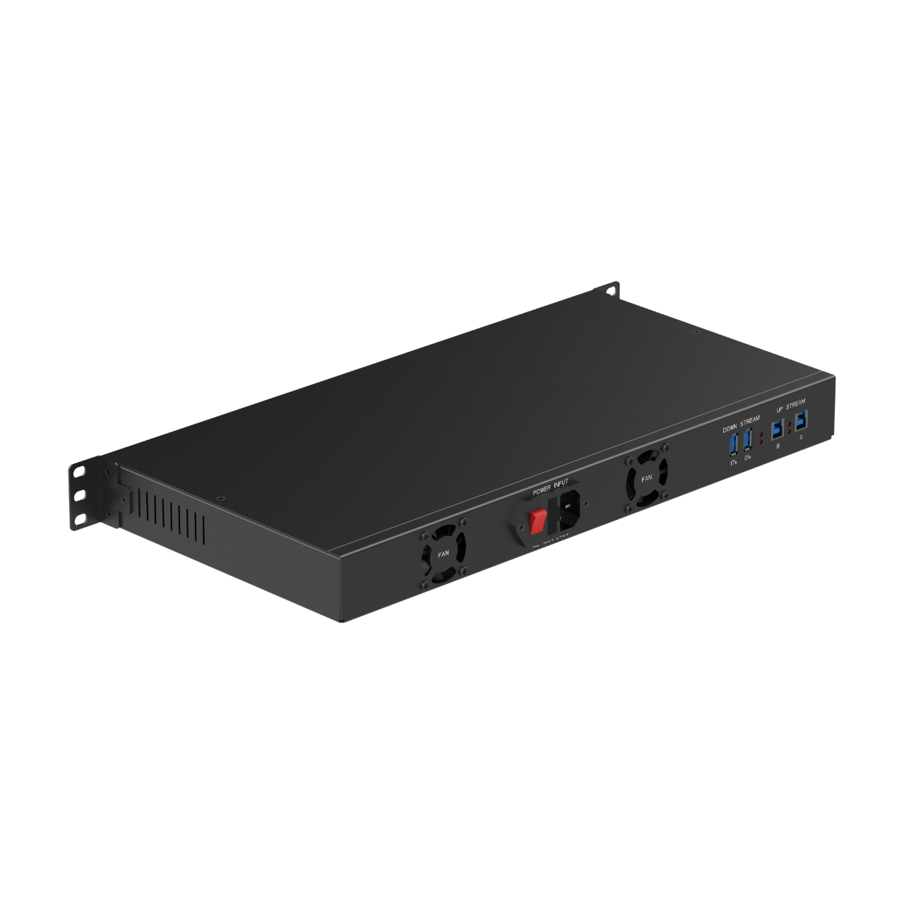 Industrial 19" Rack Mount 32-Port USB 3.2 Gen 1 Hub for 1U Server Rack ...